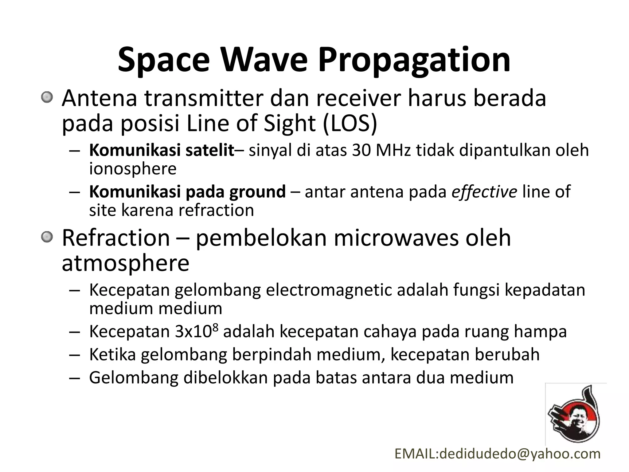 PROPAGASI GELOMBANG RADIO | PPTX