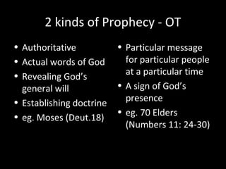 Prophecy - Part 1 | PPT
