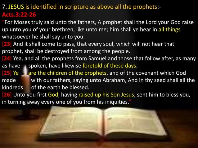 Prophecy and its purpose in god's plan | PPTX | Christianity | Religion ...