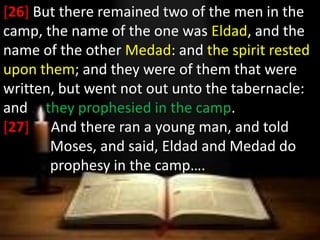 Prophecy and its purpose in god's plan | PPTX