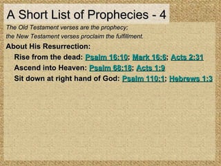 Prophecy fulfilled probability | PPT