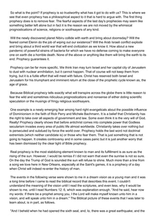 Prophecy | PDF | Judaism | Religion & Spirituality