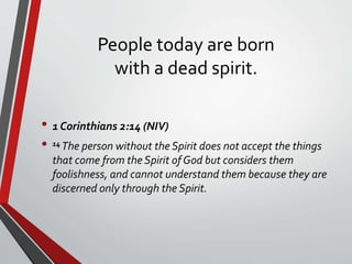 Prophesying words of divine destiny to self. | PPT