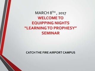 Prophesying words of divine destiny to self. | PPT