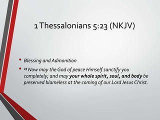 Prophesying words of divine destiny to self. | PPT