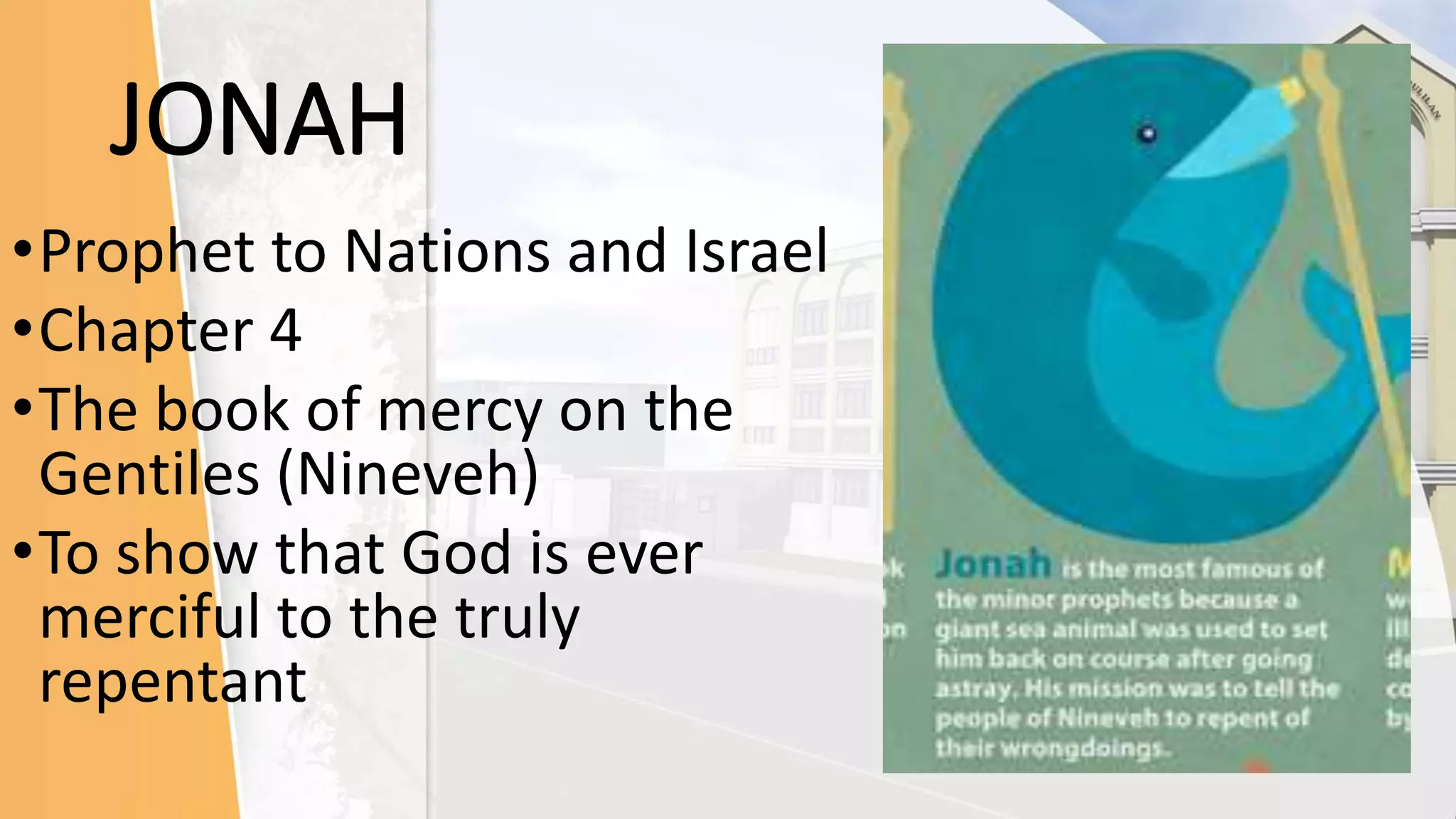 Major and Minor Prophets | PPTX