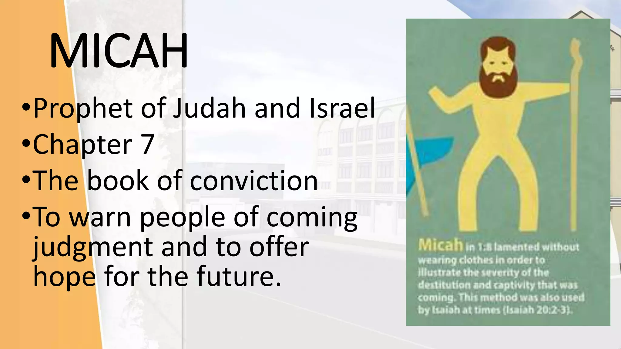 Major and Minor Prophets | PPTX