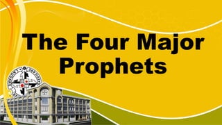 Major and Minor Prophets | PPTX