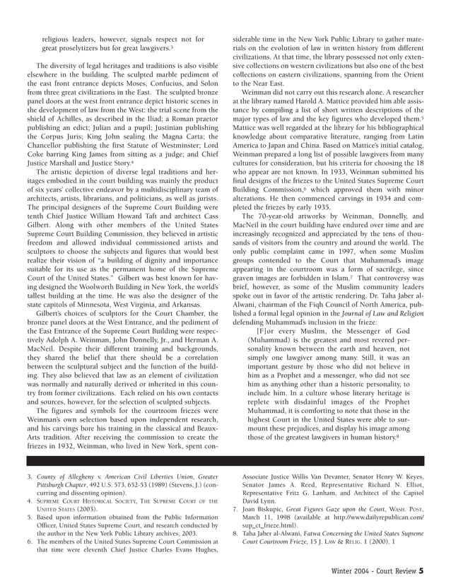 Proof of Prophet Muhammad Honored By U.S. Supreme Court | PDF