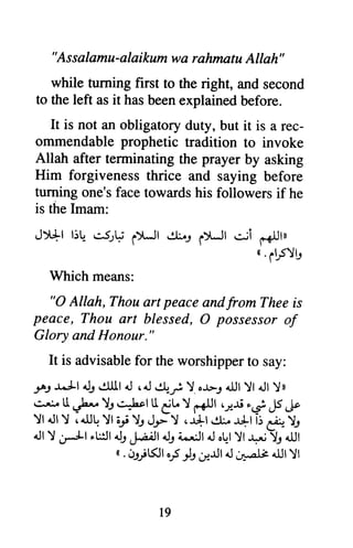 Prophet Muhammad ﷺ ’s Manner Of Performing Prayers | PDF