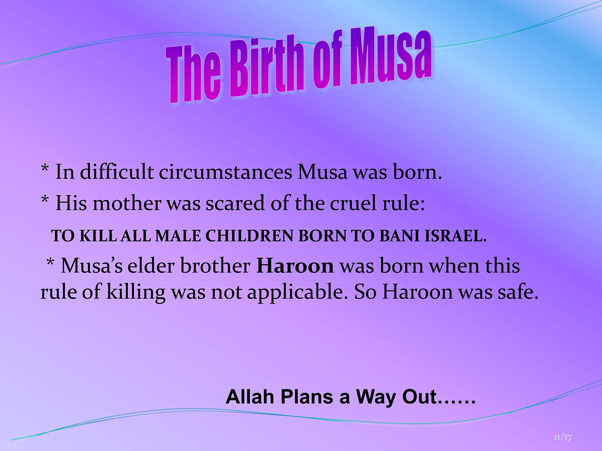 prophet-musaAS pptx powerpoint presntation and full ppt | PPT