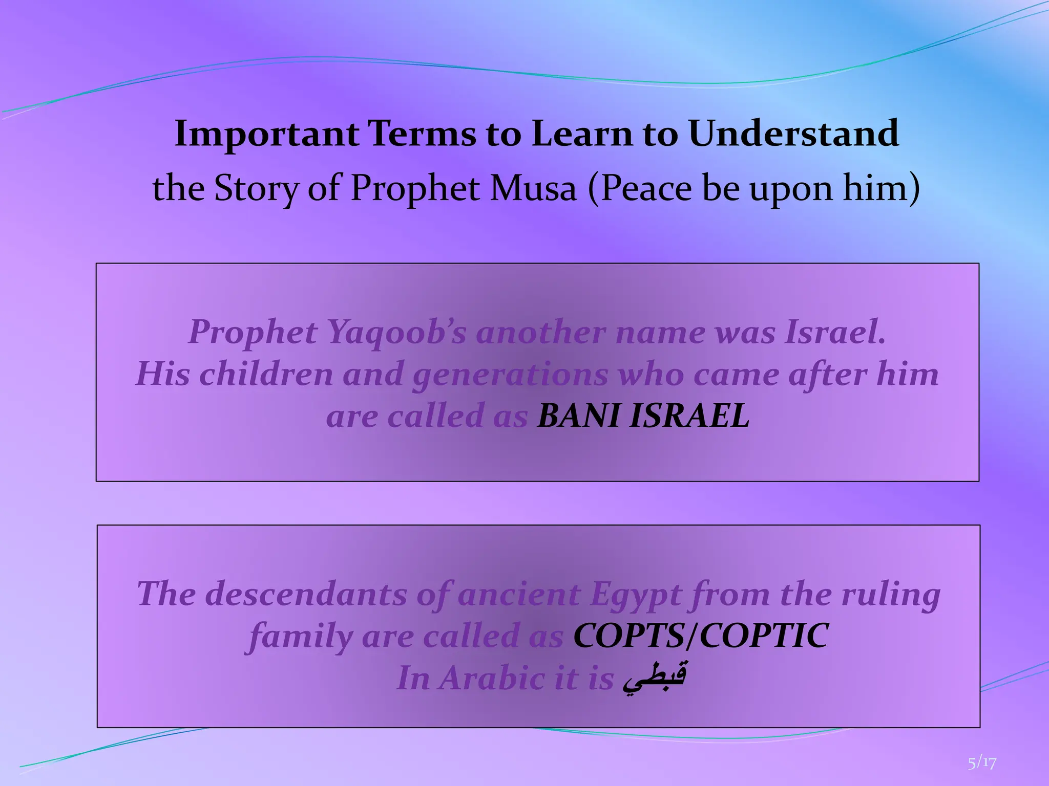 prophet-musaAS pptx powerpoint presntation and full ppt | PPT