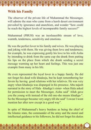 The Prophet’s Personality | PDF
