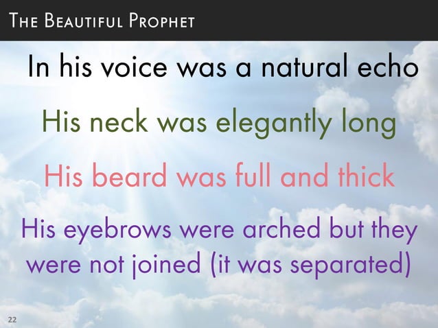 Prophet Muhammad (peace be upon him) - The Ultimate Role Model | PPT
