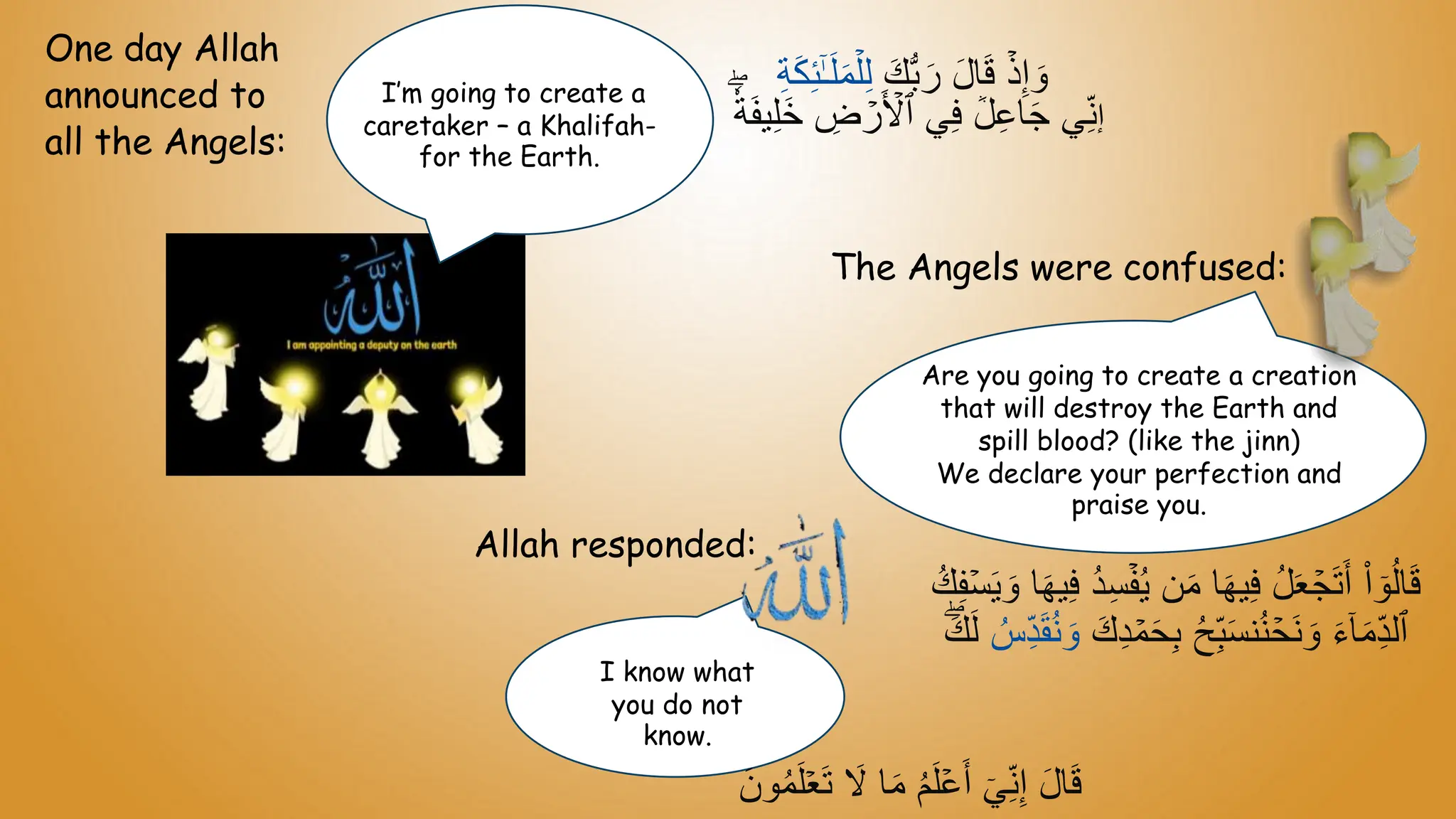 Prophet Adam and the creation of humans | PPTX