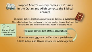 Prophet Adam and the creation of humans | PPTX