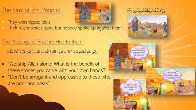 Prophet Hud and the People of A'ad- Powerpoint Presentation | PPTX