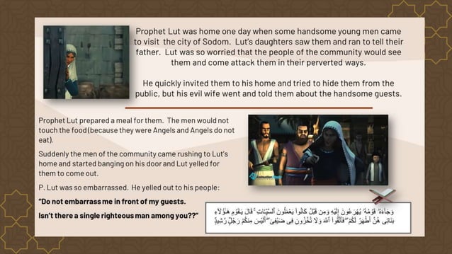 Prophet Ibrahim & Prophet Lut | PPT