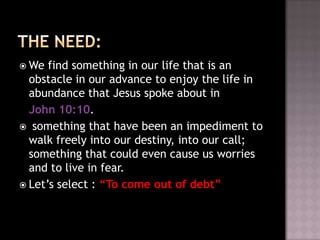 Prophetic activation # 1 | PPTX