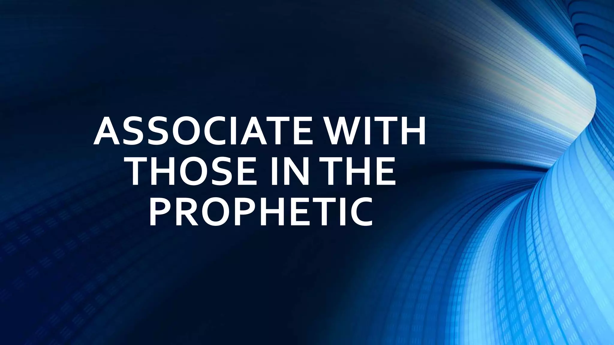 Prophetic Activations. | PPTX | Spirituality | Religion & Spirituality