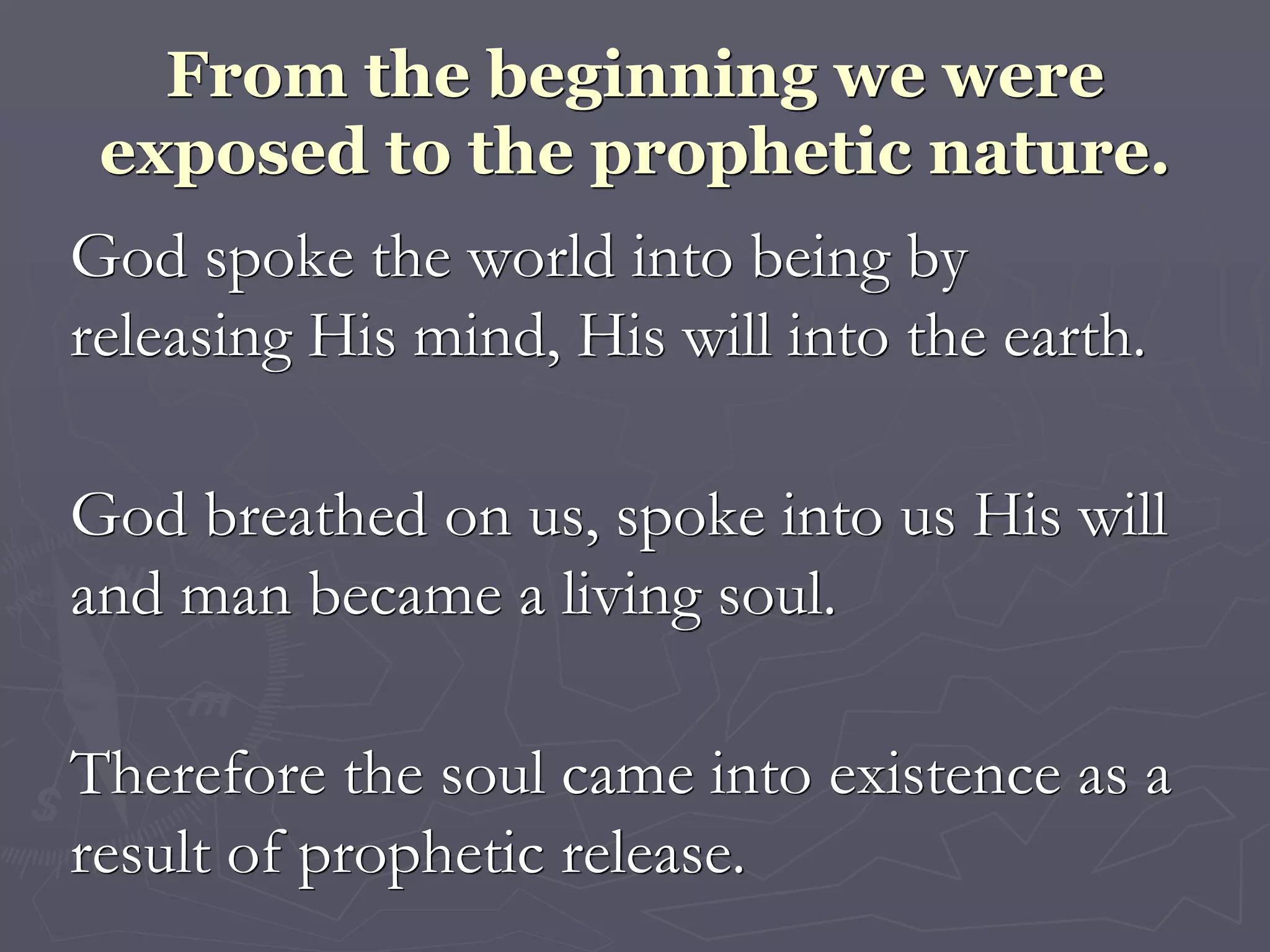 Understanding the Prophetic Atmosphere | PPTX