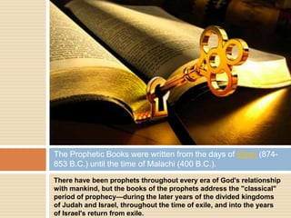 Prophetic Books of the Bible | PPTX