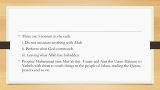 Prophetic history : Hijrah | PPTX