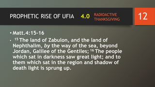 Prophetic rise of ufia 4.0 - november 2020 | PPT