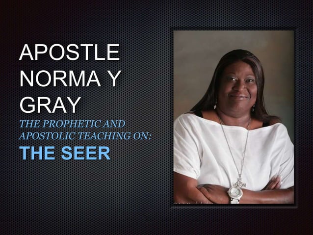 Understanding the Prophetic - The Seer Lesson 7 | PPTX | Christianity ...