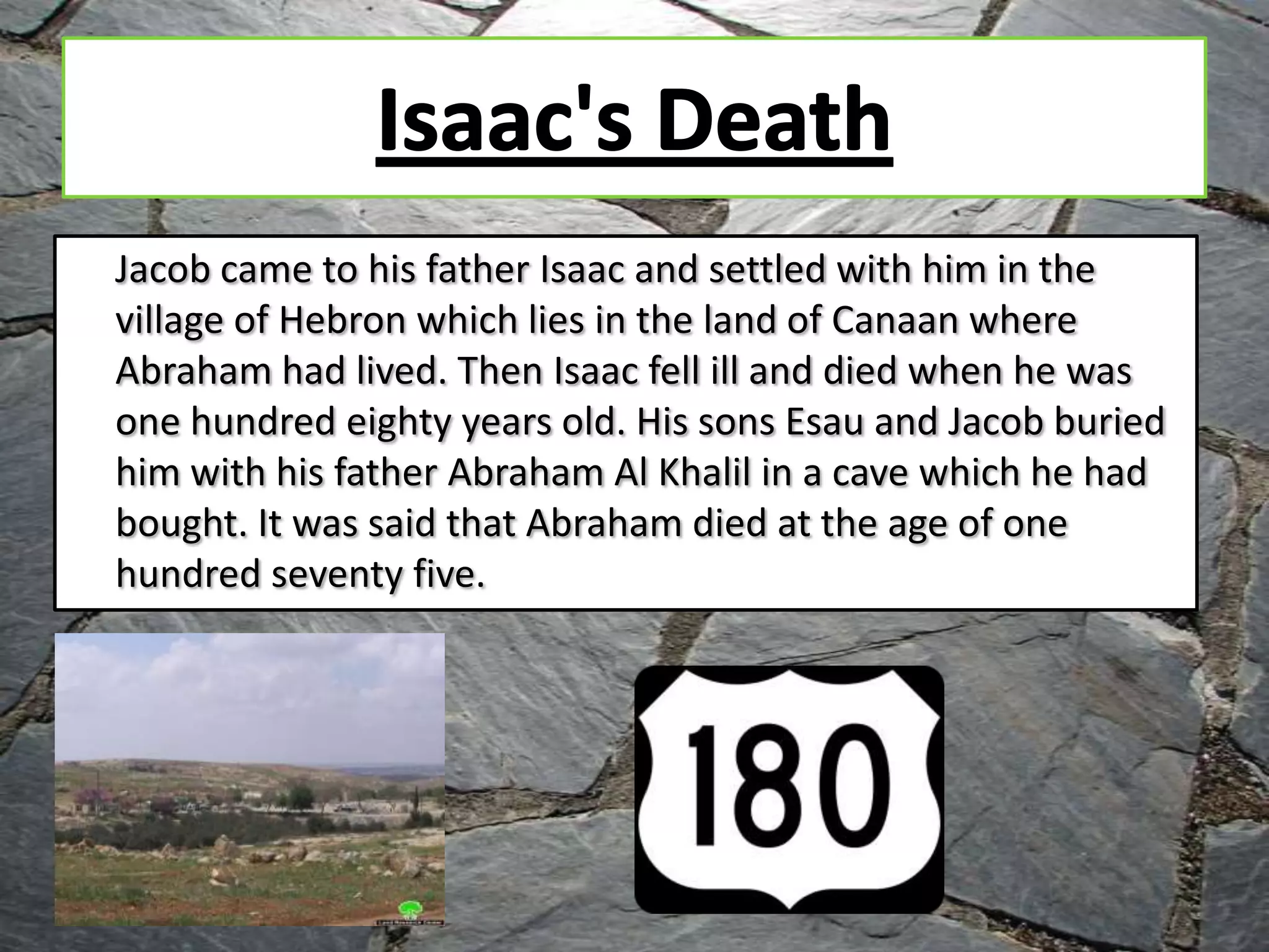 Prophet Isaac | PPTX | Christianity | Religion & Spirituality