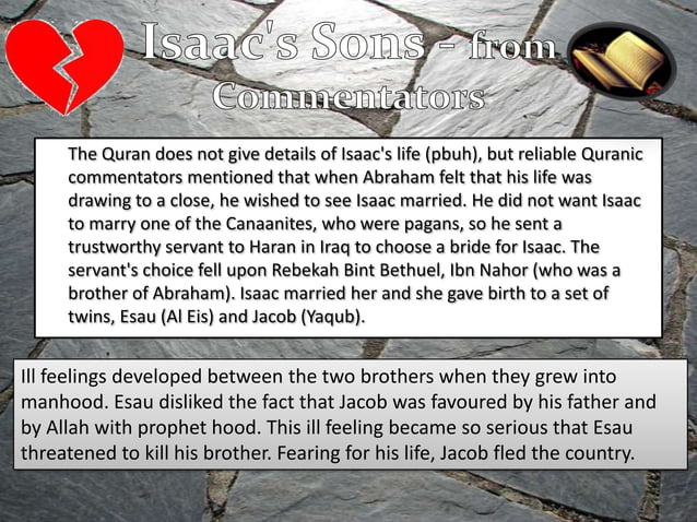 Prophet Isaac | PPTX | Christianity | Religion & Spirituality