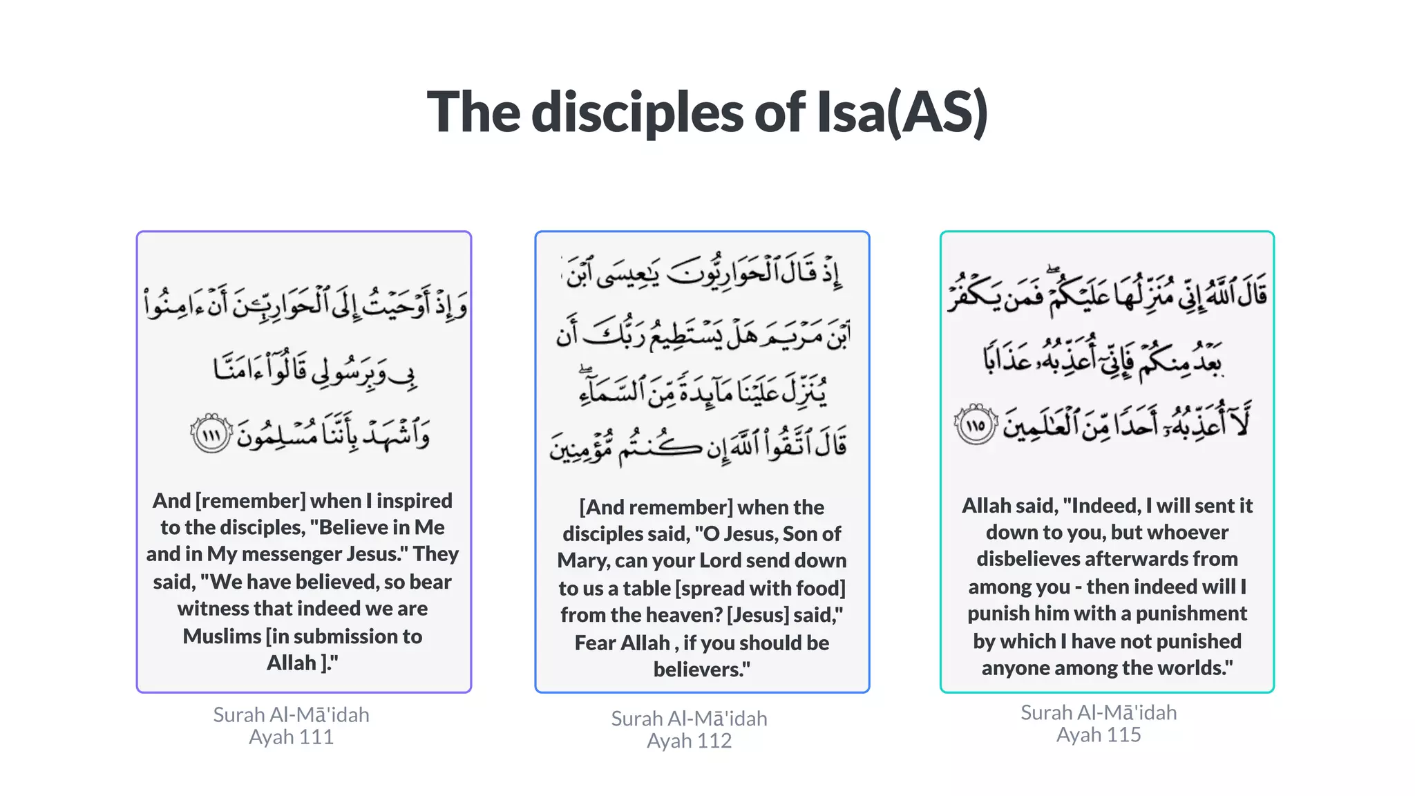 Lessons from the story of Prophet Isa - Jesus (AS) | PDF