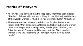 What Is The Islamic Understanding Of Maryam, The Mother Of Prophet ‘Isa ...