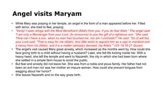 Prophet isa ibn maryam | PPTX
