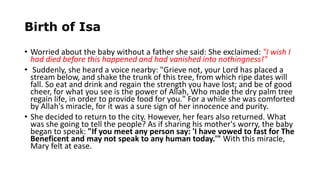 Prophet isa ibn maryam | PPTX