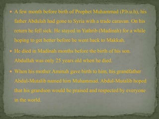 Prophet muhammad | PPTX