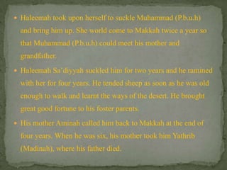 Prophet muhammad | PPT