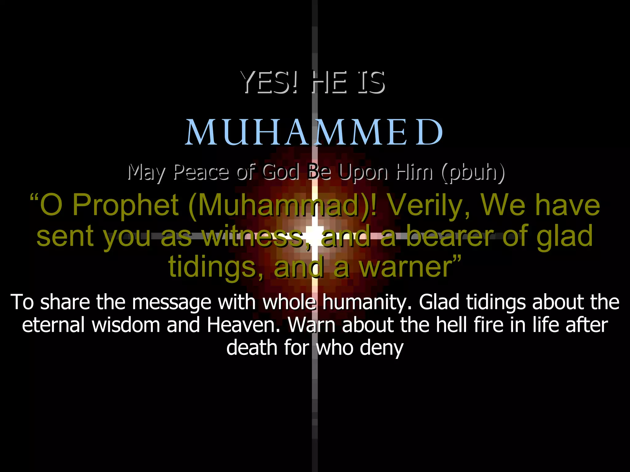 Prophet Muhammad | PPT