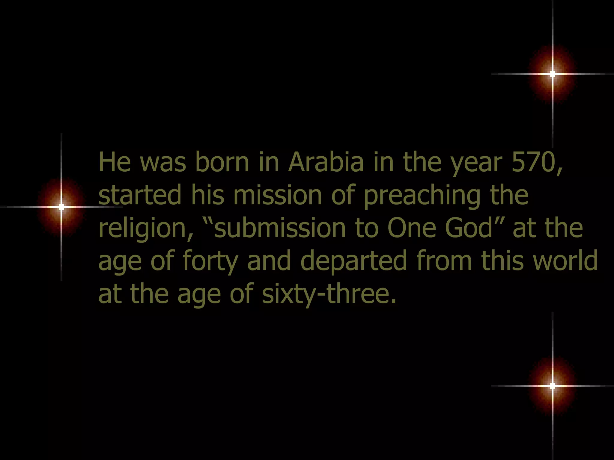 Prophet Muhammad | PPT