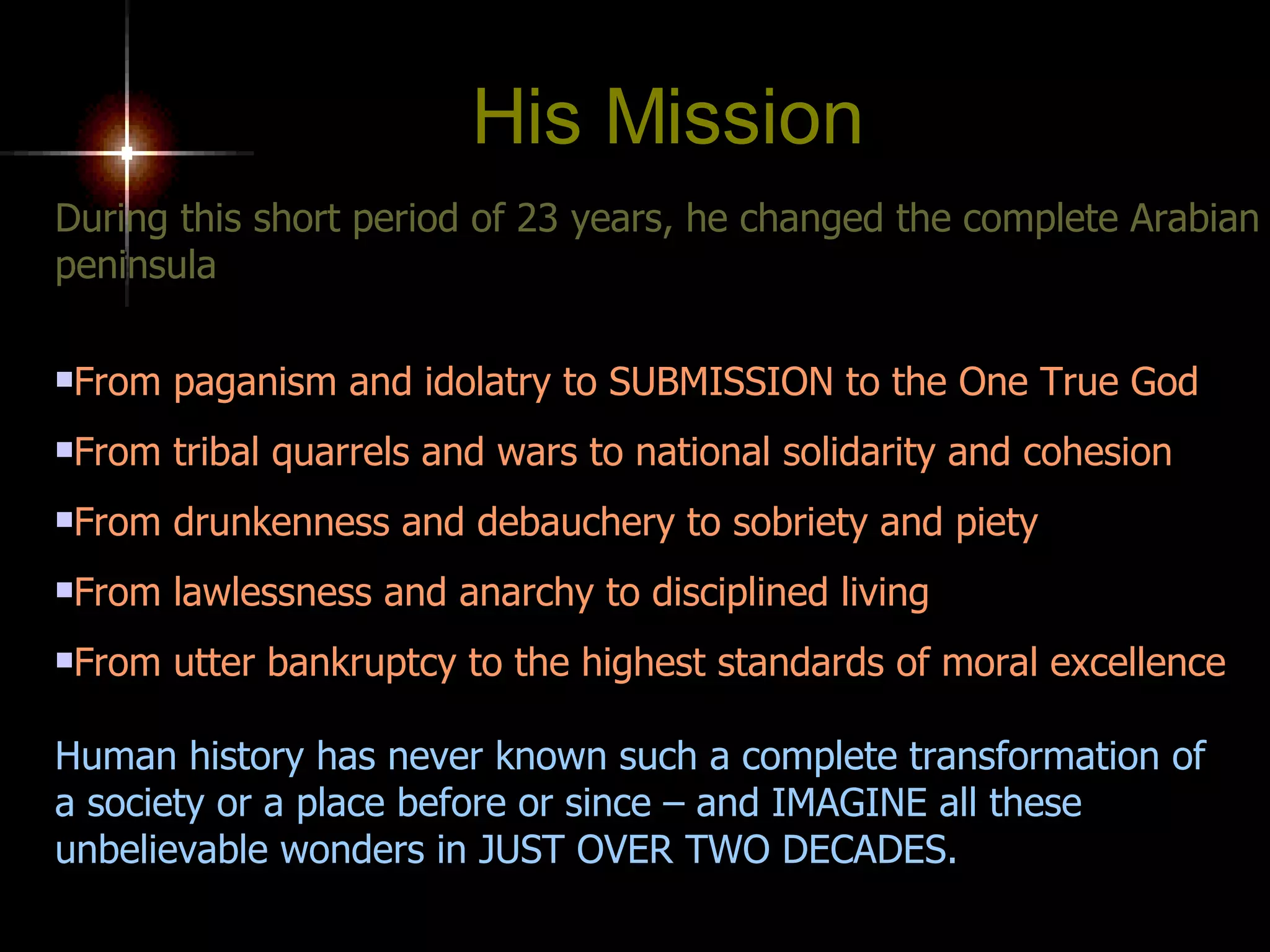 Prophet Muhammad | PPT