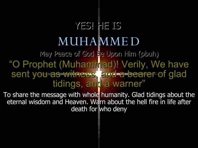 Prophet Muhammad | PPT