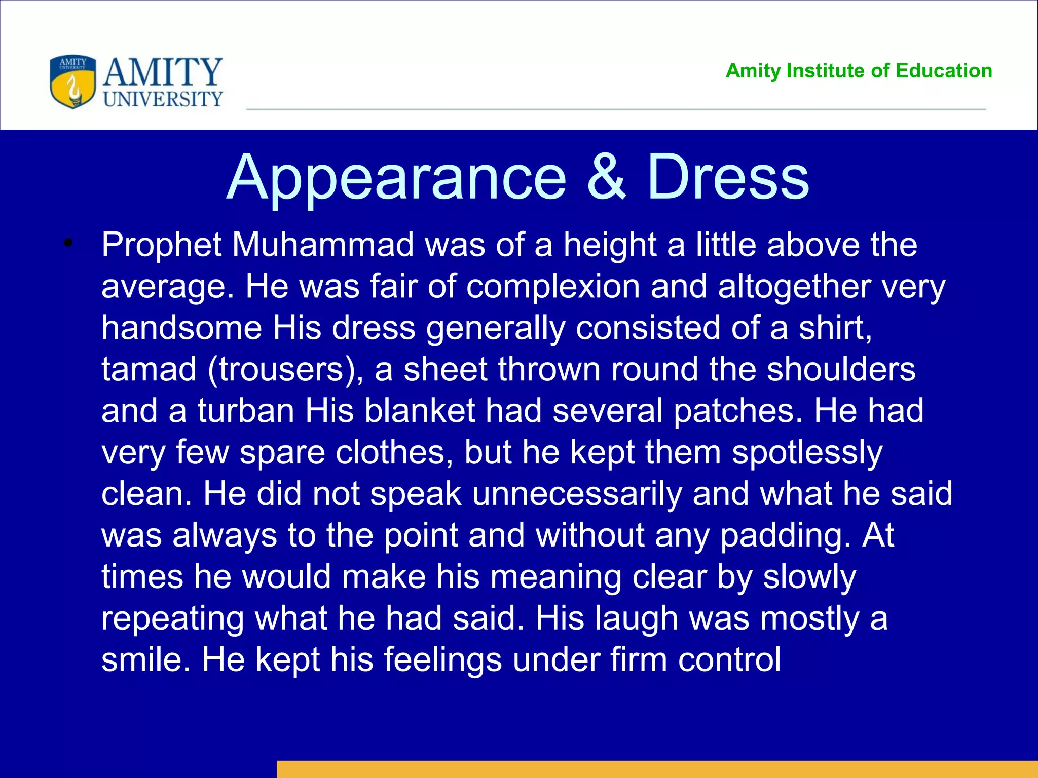 Prophet muhammad | PPT