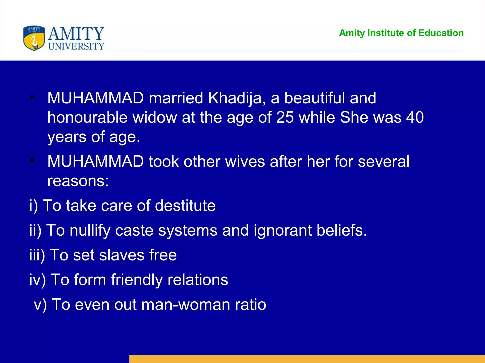 Prophet muhammad | PPT