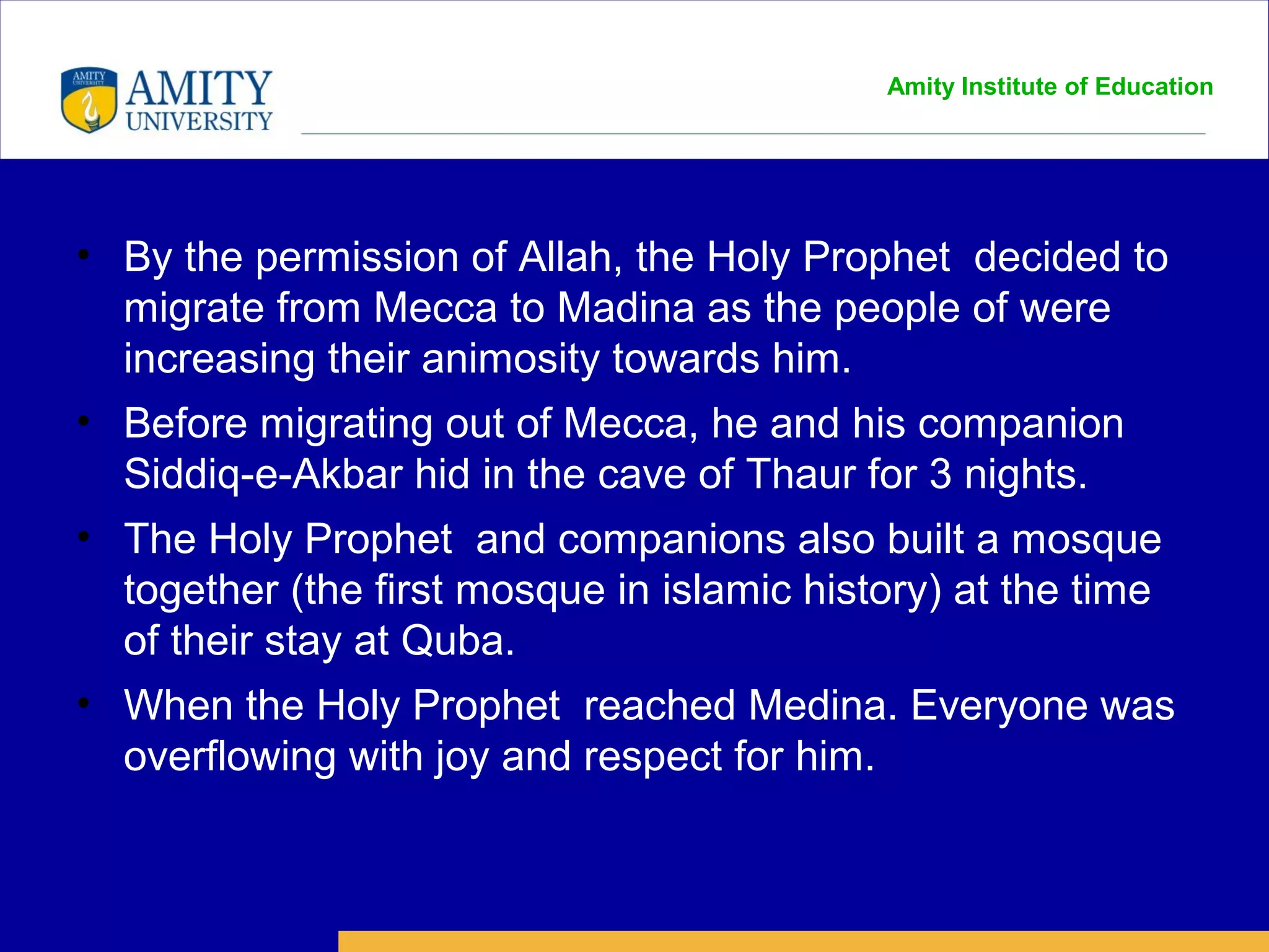 Prophet muhammad | PPT