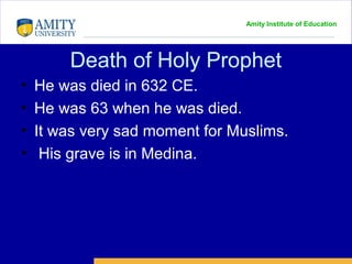 Prophet muhammad | PPT
