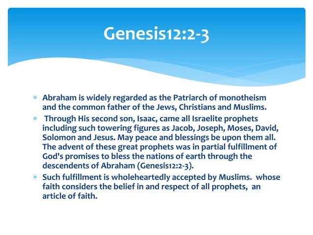 Prophet Muhammad in the Bible | PPT