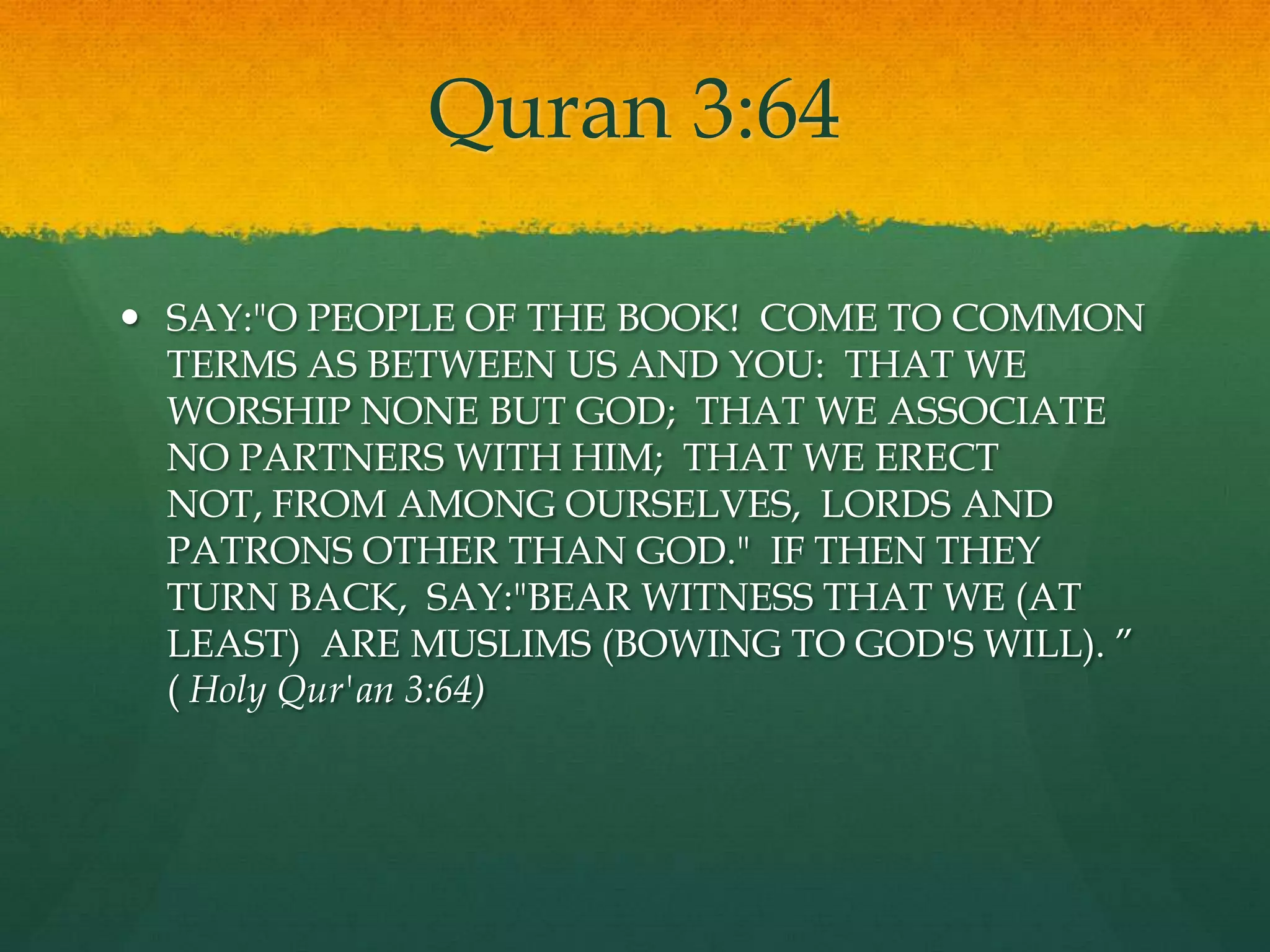 Prophet muhammad in the bible by rachidm | PPTX