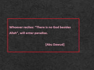 Prophet muhammad [pbuh] golden words 1 | PPTX