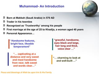 Prophet muhammad pbuh & his family | PPT