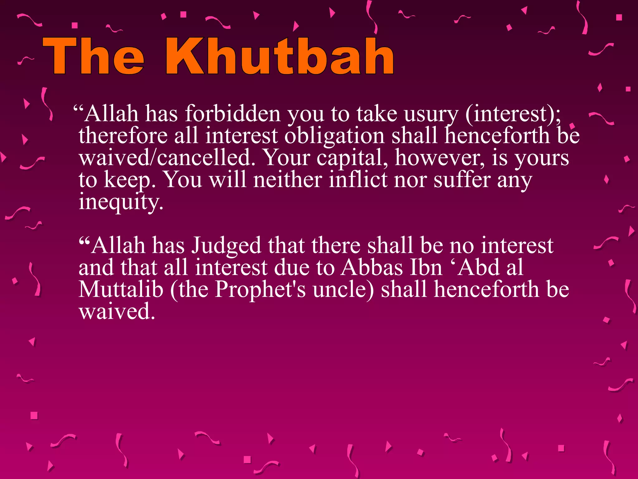 Prophet's Farewell, Islam | PPS